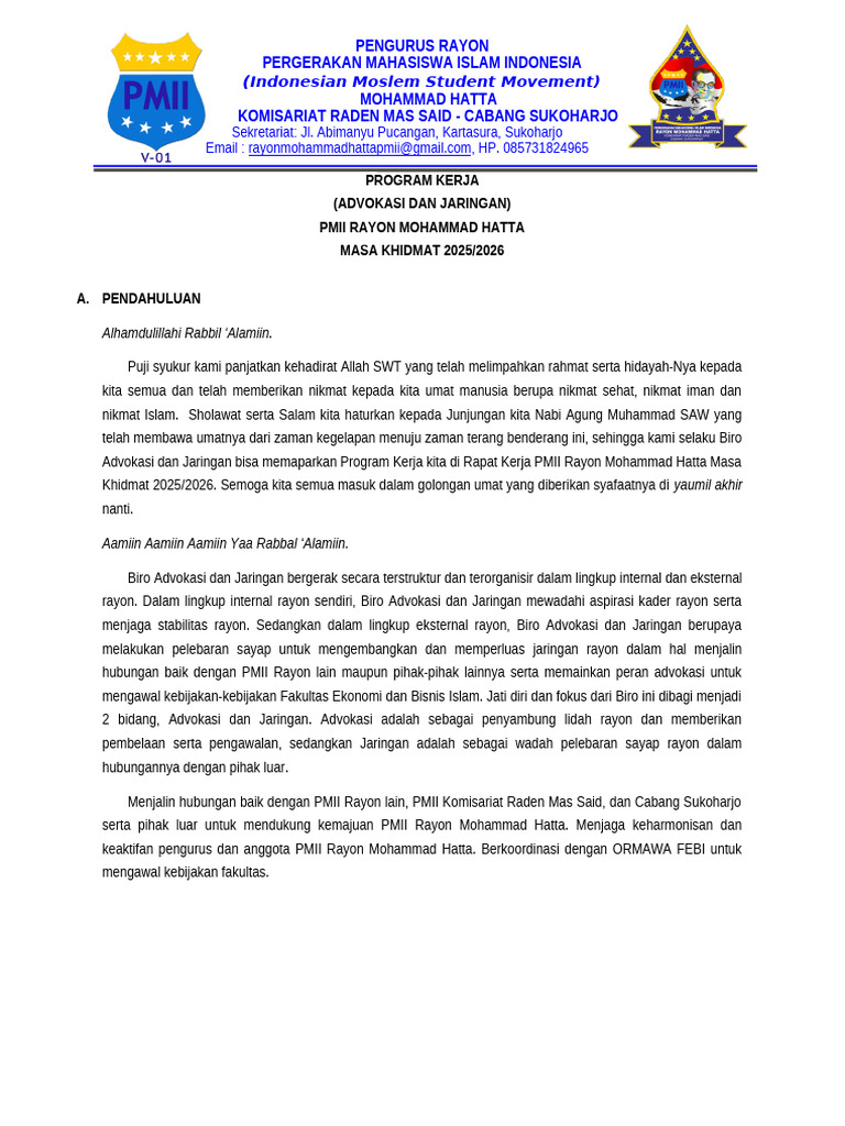 Proker Advijar 2025 | PDF