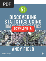 Discovering Statistics Using IBM SPSS Statistics (6th Edition) Field ...
