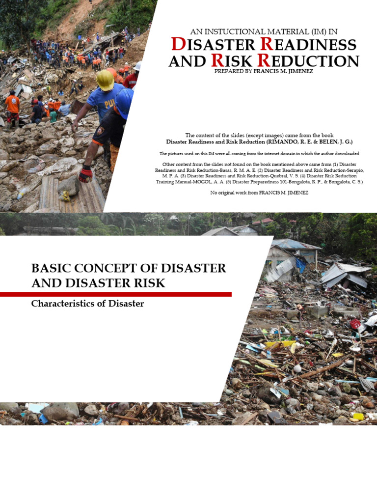 1.4 Characteristics of Disasters | PDF | Emergency Management