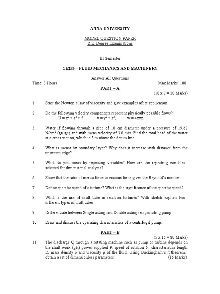 Anna Univ Model | PDF | Teaching Methods & Materials | Science ...