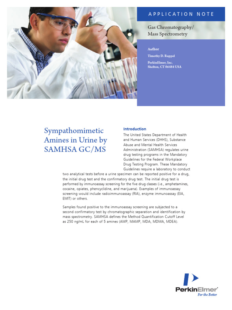 PKI-An-2011-009784A Sympathomimetic Amines in Urine by SAMHSA GCMS ...