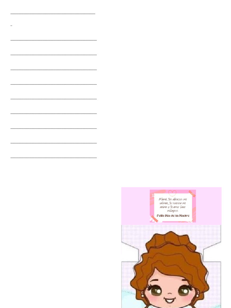 Tarjeta Dia De Las Madres Aretes Pdf