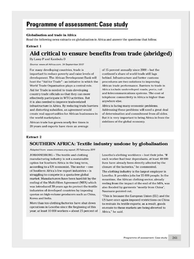 Economics GR10 Term 3 Assignment | PDF