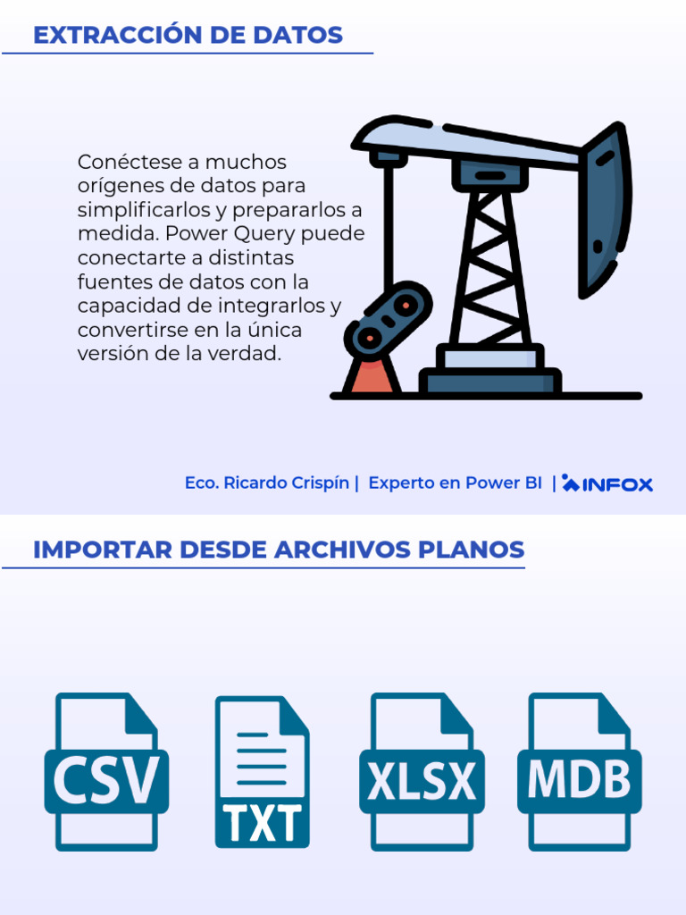 Extracción de Datos con Power BI | PDF
