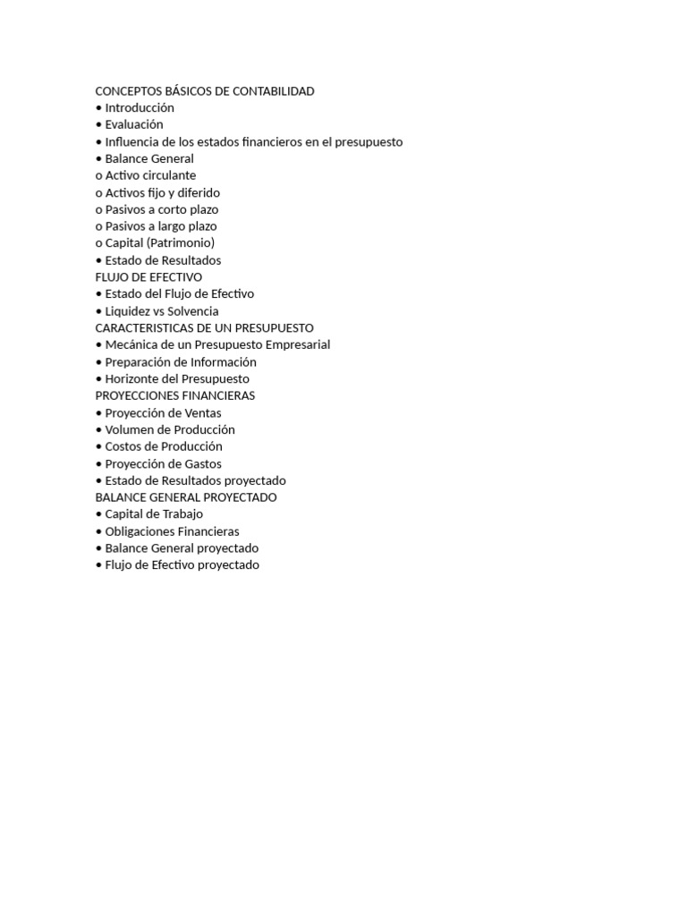 Conceptos Básicos de Contabilidad | PDF