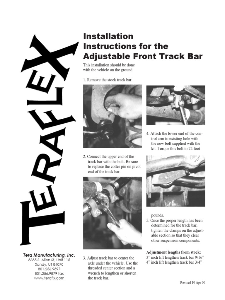 Tbaf Install 10apr00 | PDF