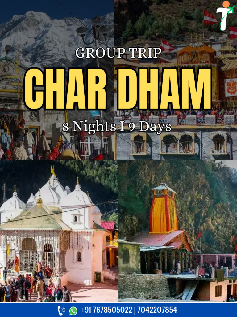 Char Dham Yatra (Toursnaps India) | PDF