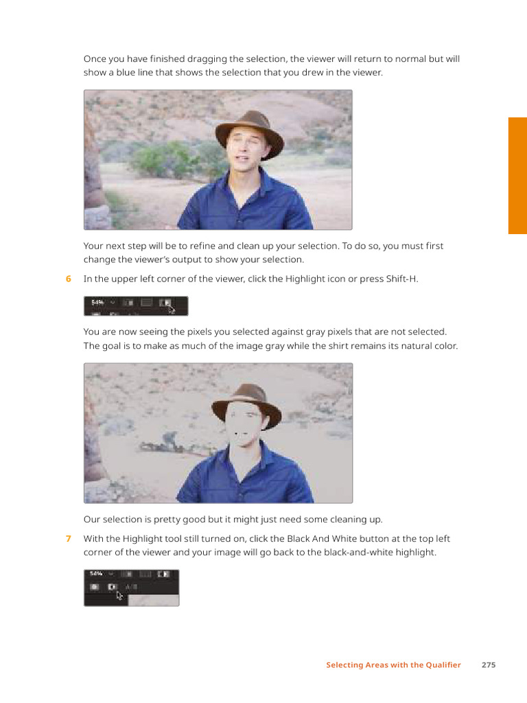 DaVinci-Resolve-19_Beginners-Guide_compressed-301-600 | PDF | Button (Computing) | Color