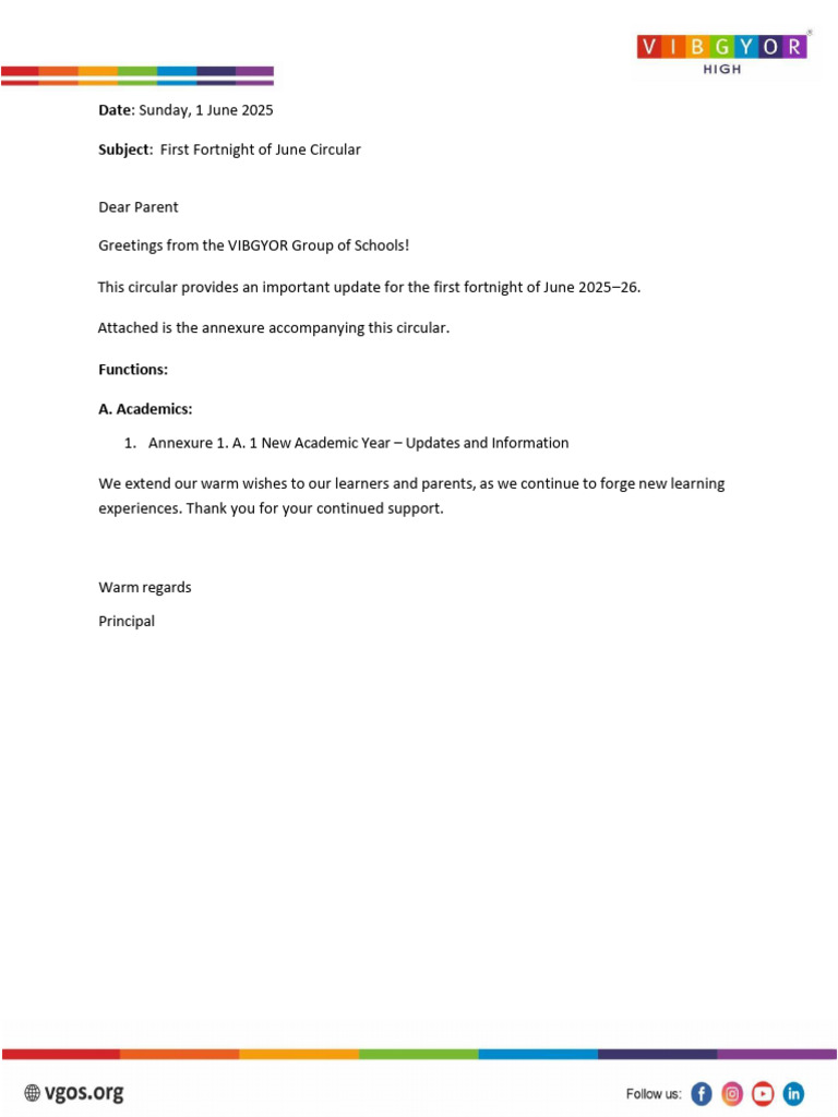 Common Information June 1st Fortnight VH | PDF