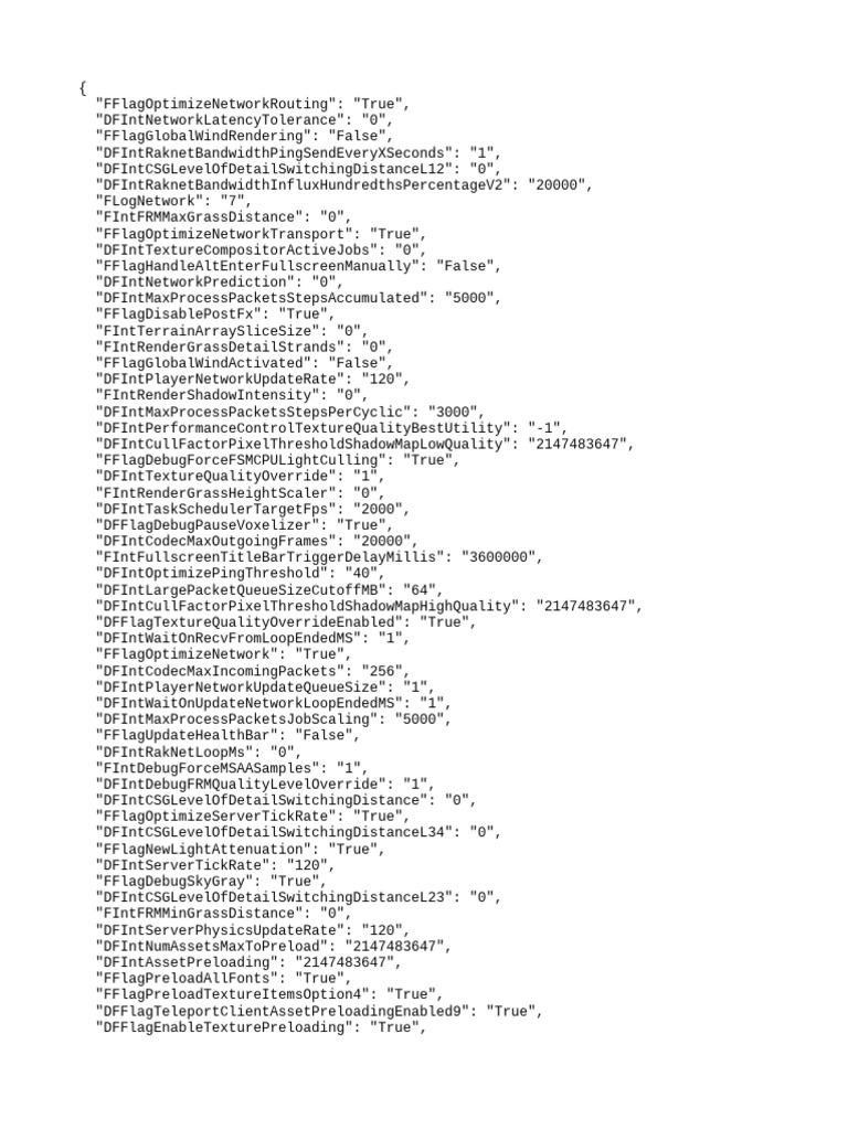 Client App Settings Configuration | PDF