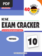 ICSE Class 10 Physics Question Paper | PDF