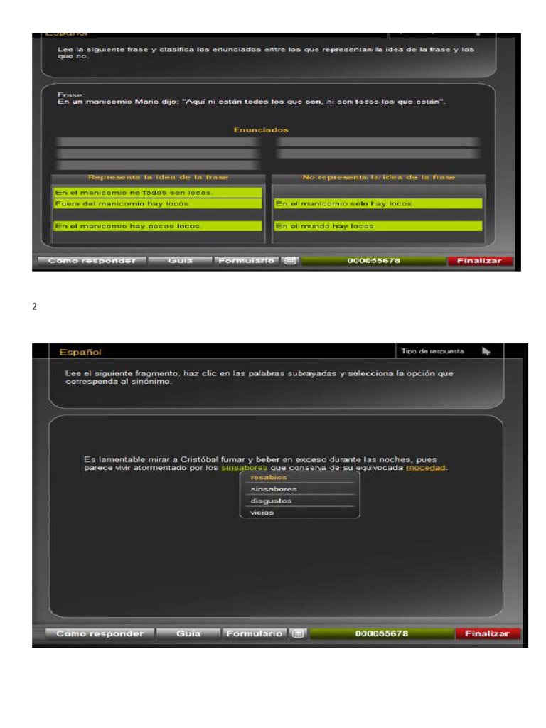 Practica para Examen | PDF