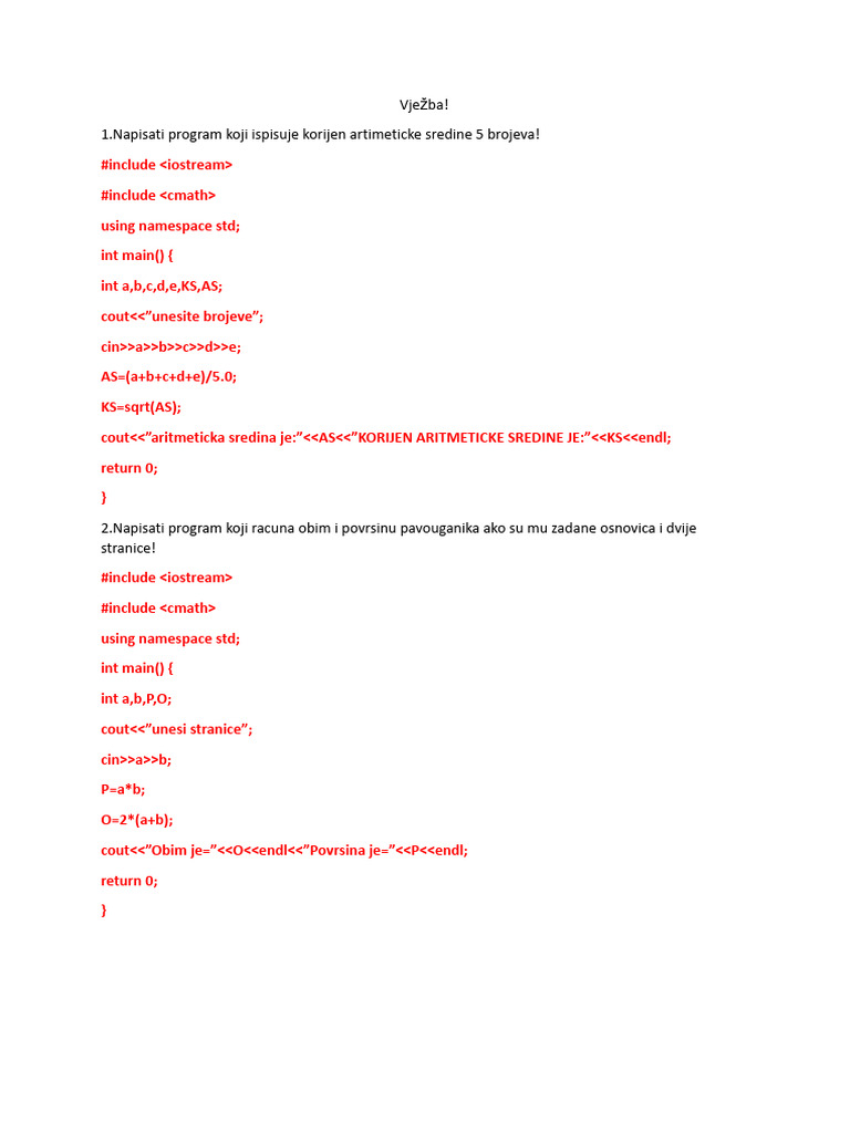 Dženeta Pilav - VjezbaIX | PDF