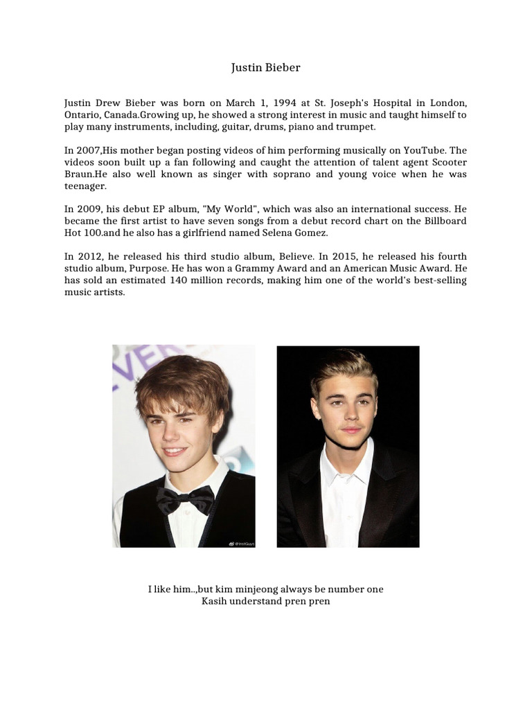 Justin Bieber | PDF