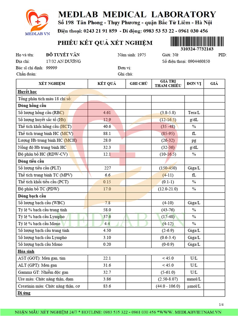 RPT Test Result | PDF