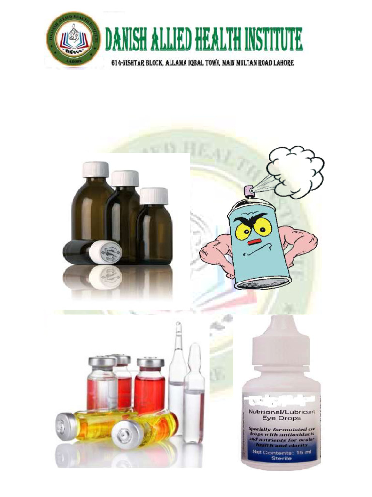 Liquid and Solid Dosage Form Preparations | PDF | Tablet (Pharmacy) | Emulsion