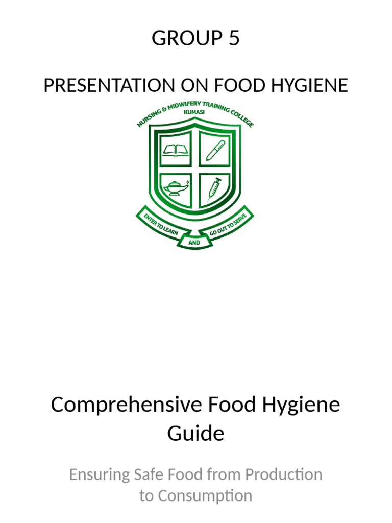 Food Hygiene Full Presentation | PDF | Food Safety | Hygiene