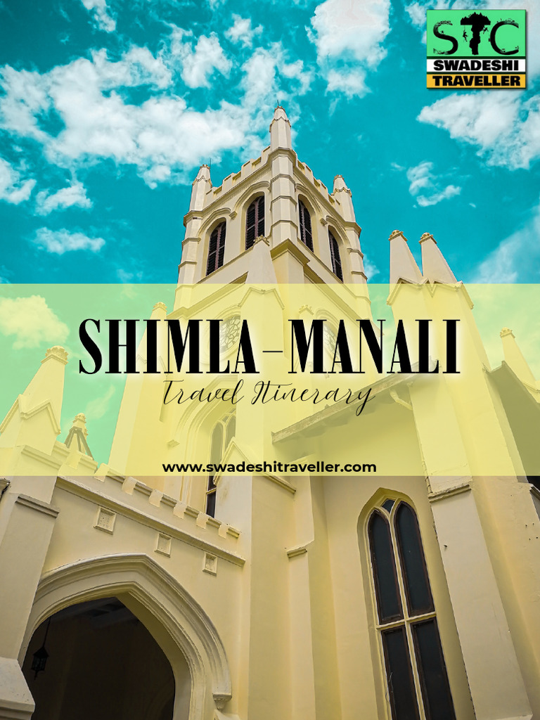 Shimla - Manali Brochure | PDF