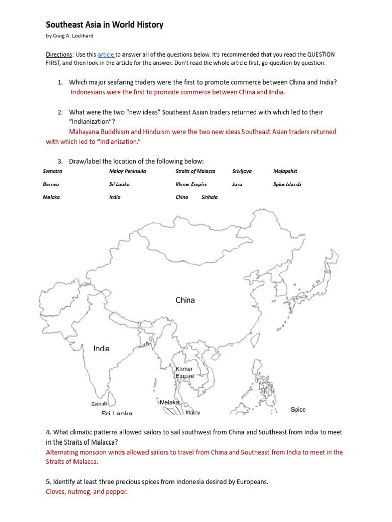 Indonesian Spices and Trade Routes | PDF