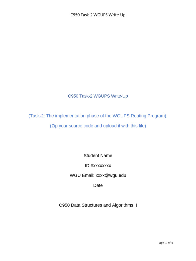 Task 2 Template | PDF