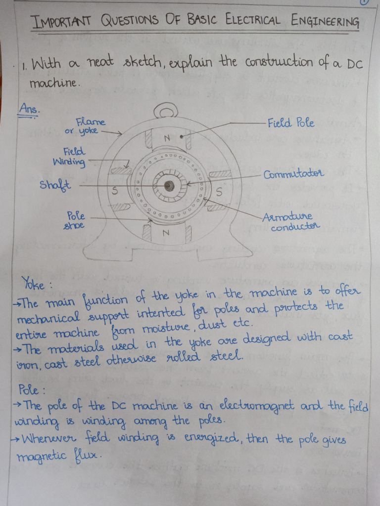 Important Questions Electrical | PDF