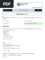 Class 12 Maths: Derivatives Guide | PDF | Monotonic Function | Function ...