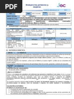 D1 A2 SESION PS. Día Mundial Del Folklore | PDF | Folklore | Evaluación