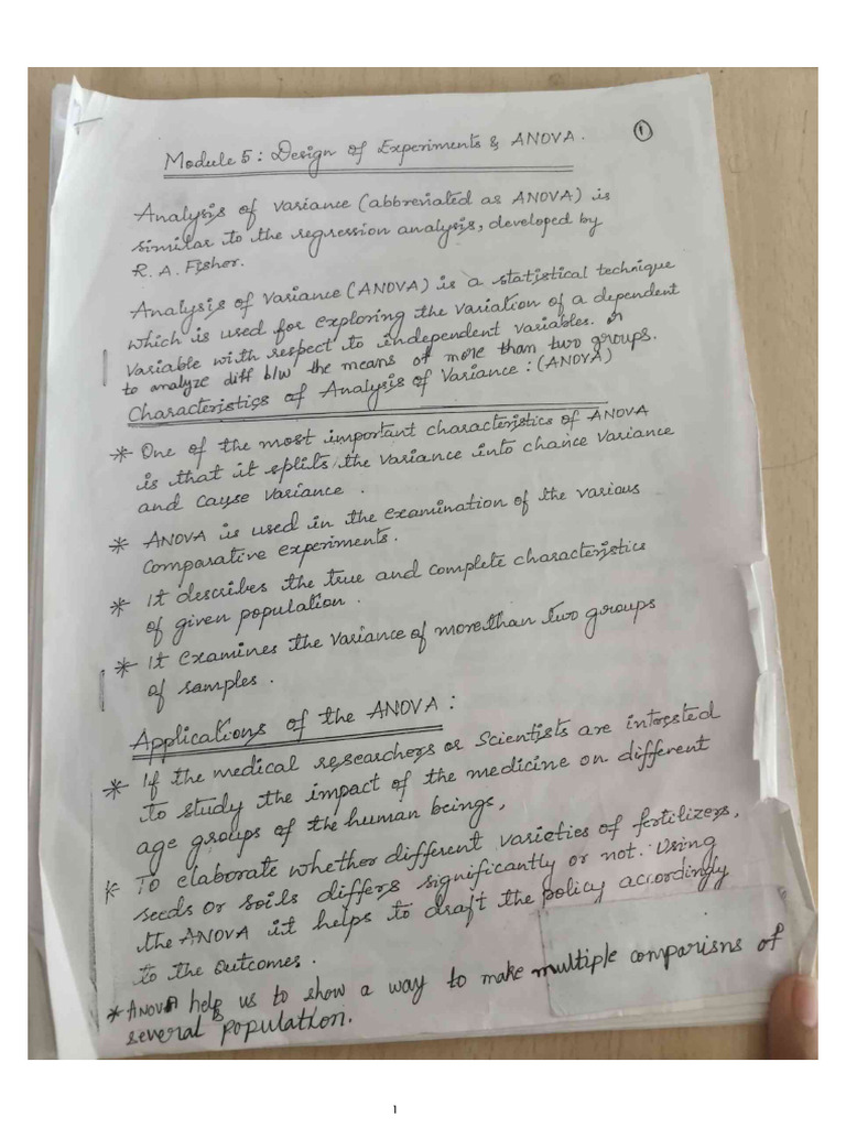 Biostatistics Module 5 | PDF