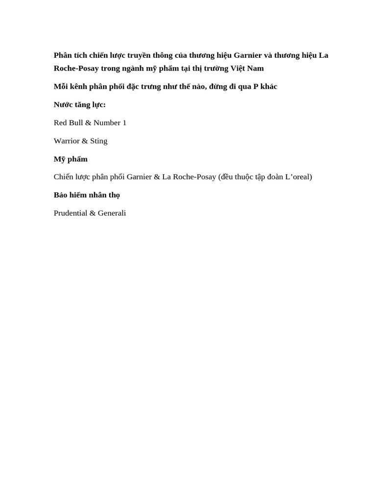 Red Bull & Number 1 Warrior & Sting | PDF