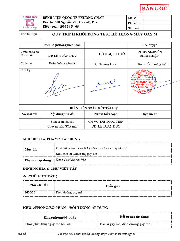 Test Máy GM 2022 | PDF