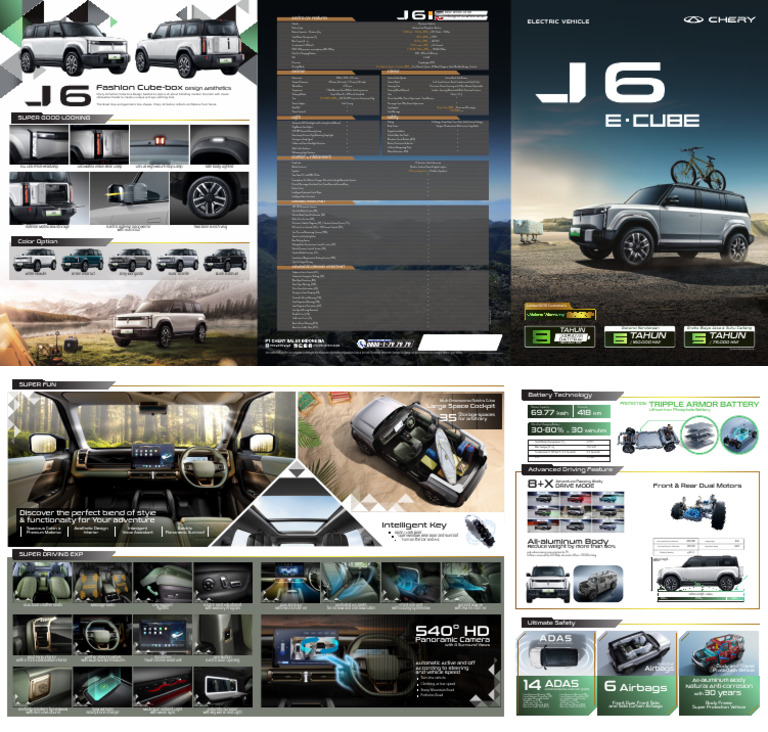 Brochure J6 (Recovered) Final | PDF | Anti Lock Braking System | Airbag