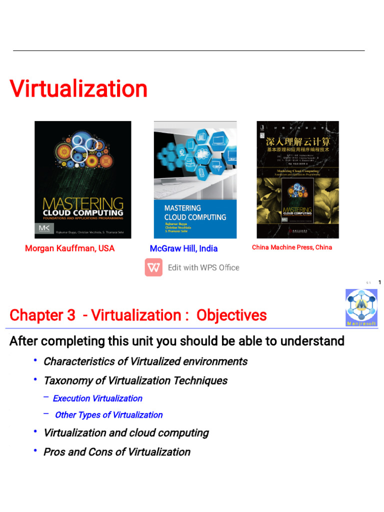 MODULE 3 Virtualization | PDF | Virtualization | Virtual Machine