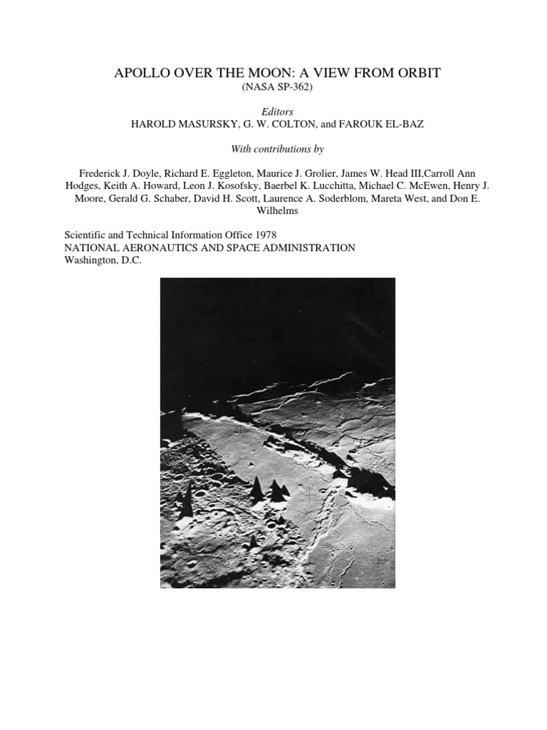 Apollo Over The Moon | PDF | Apollo Program | Moon