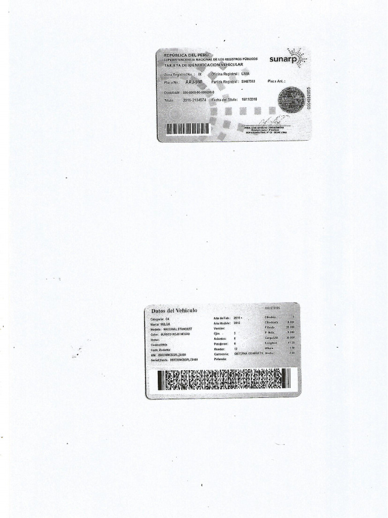 Modelos Tarjeta | PDF