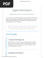 Digital Minimalism | PDF