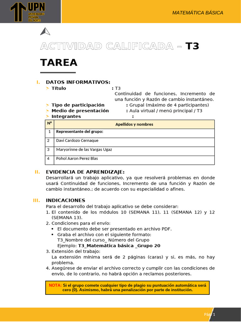Math.1100.t3 (Matematica Basica) Solved - Resuelto | PDF | Climatología | Matemáticas