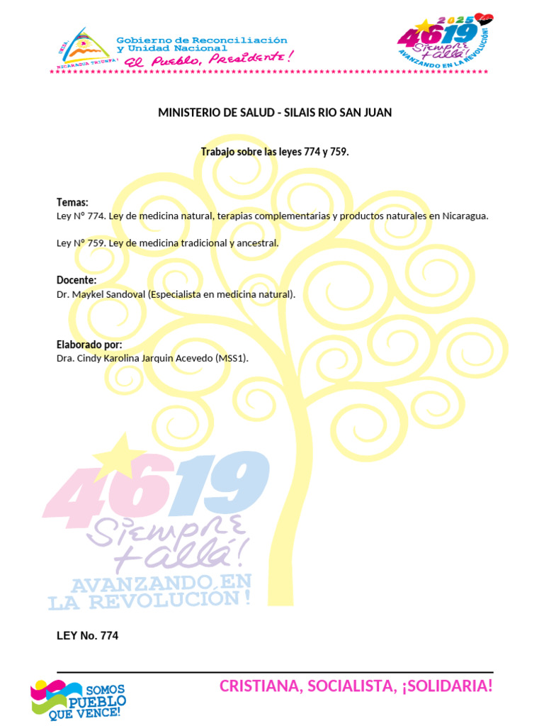 Leyes 774 y 759 | PDF | Medicina alternativa | Ayurveda