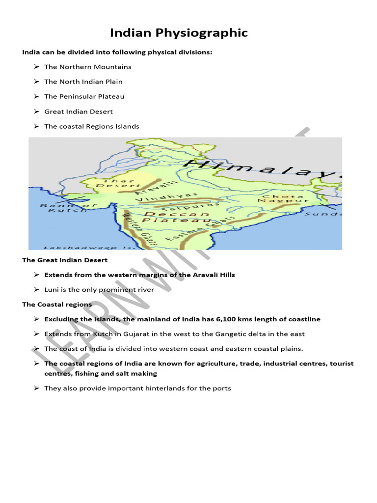 Indian Geography Full Notes | PDF