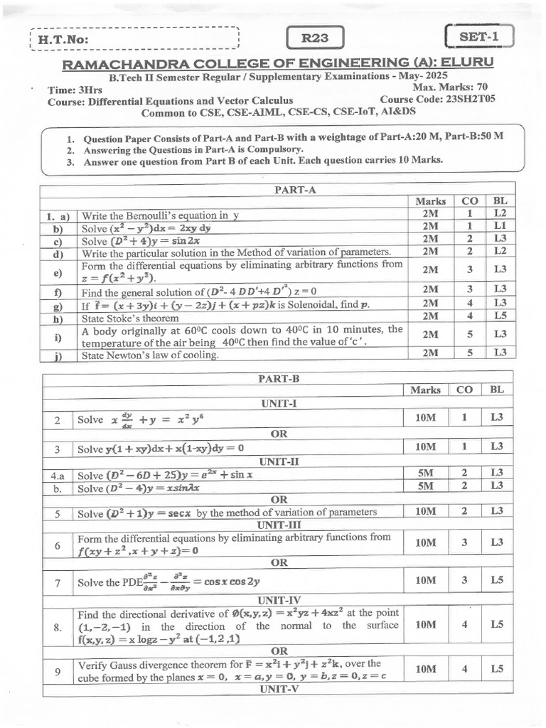 Devc Key (Cse & Allied) | PDF