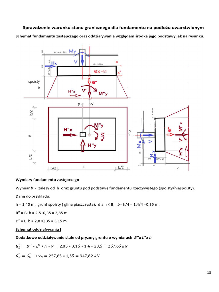 Stopa Podloze Uwarstwione | PDF