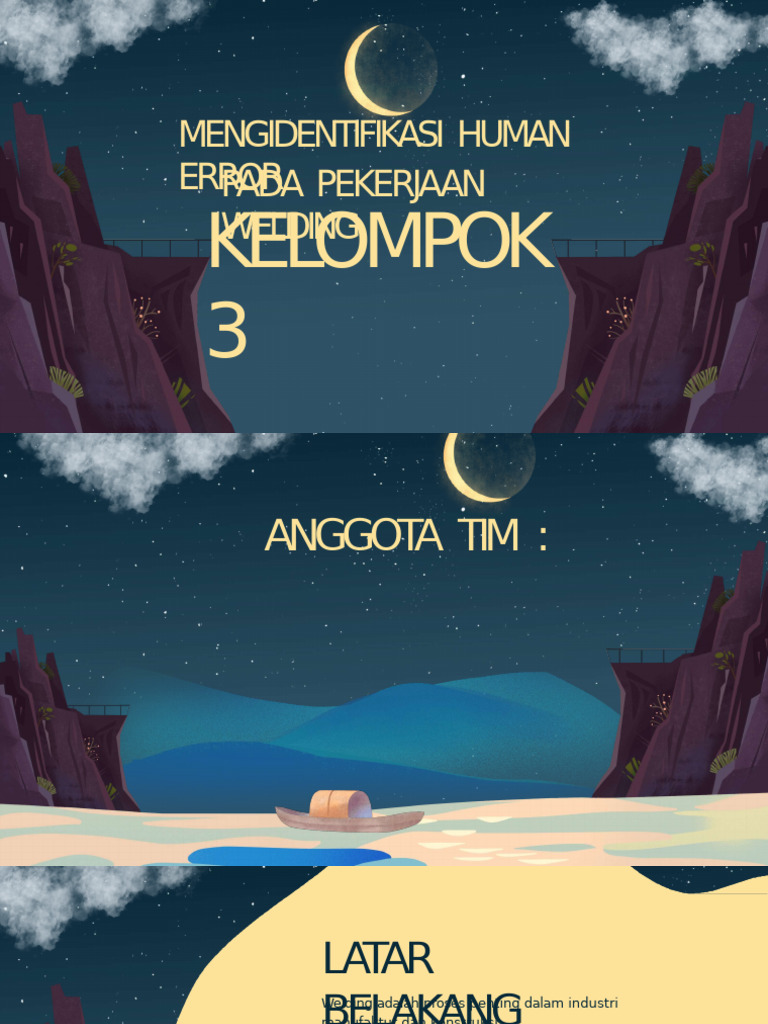 Mengidentifikasi Human Error Pada Pekerjaan Welding - Compressed | PDF