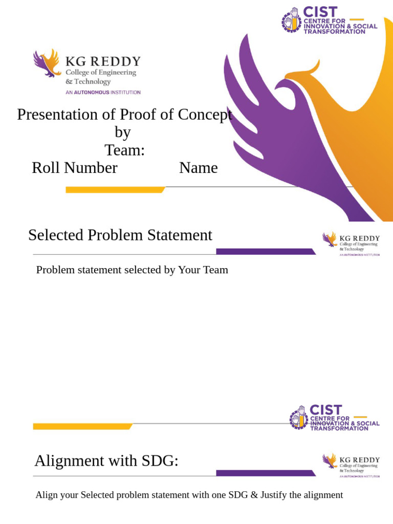 PoC Success Criteria and Insights Template | PDF