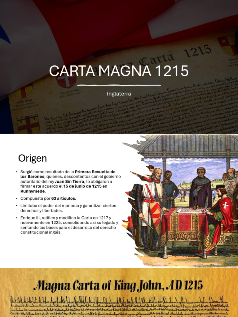 Carta Magna 1215 | PDF | Carta Magna | Ciencias Políticas