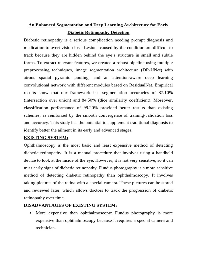7 An Enhanced Segmentation and Deep Learning Architecture For Early ...
