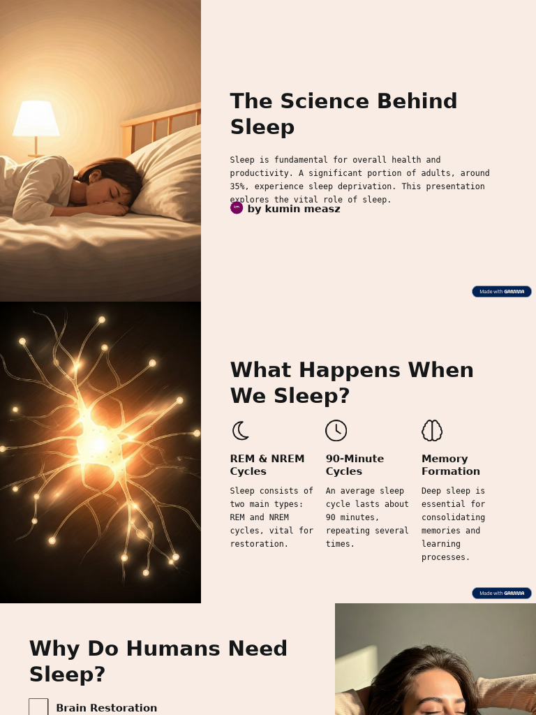 The Importance of Sleep for Health | PDF | Sleep | Sleep Deprivation