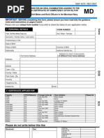 AMSA CoC Form 426 - MasterLt24 | PDF