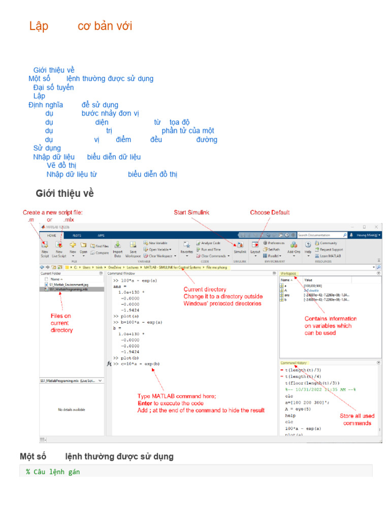 Huong Dan Co Ban | PDF