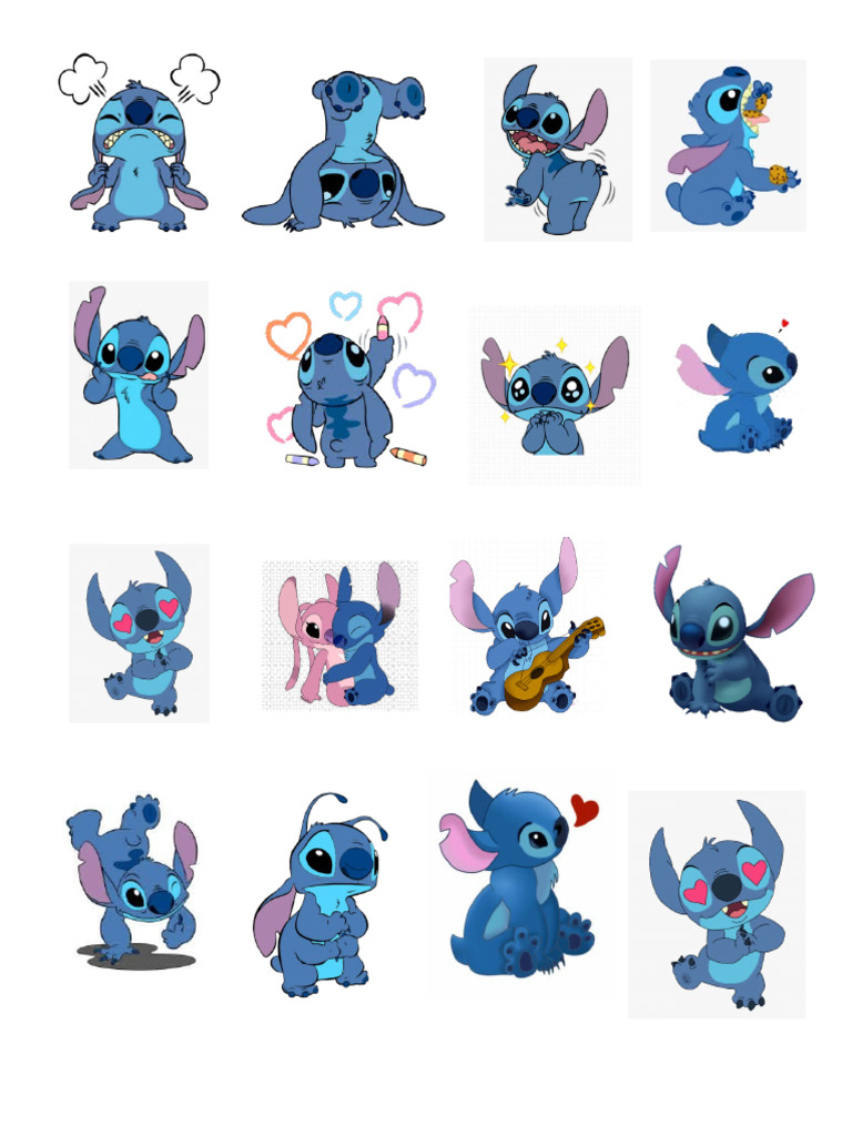 Sticker de Stich | PDF
