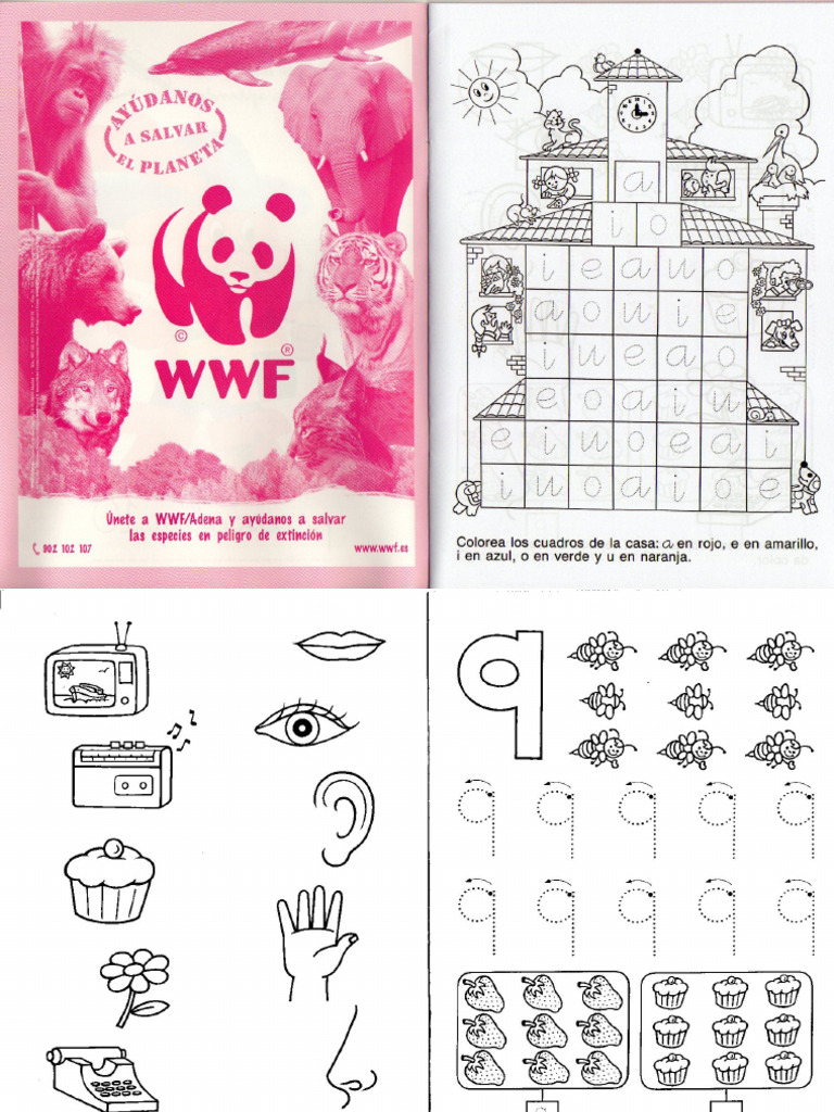 Cuadernillos Rubio Preescolar 10 | PDF