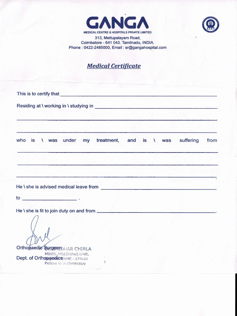 Ganga MC Template | PDF